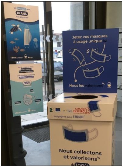 Collecte et recyclage des masques jetables - Leader France